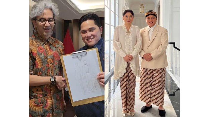 INILAH Sosok Didiet Maulana, Perancang Busana Erick Thohir di Upacara 17 Agustus - Tribun-medan.com