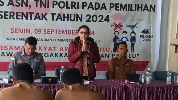 Bawaslu Perkuat Pemahaman Netralitas ASN, TNI, Polri di Pilkada Toba 2024 - Tribun-medan.com