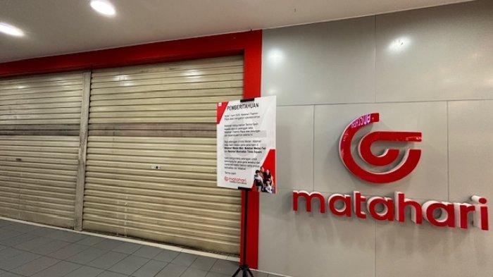 Matahari Thamrin Plaza Medan Tutup Permanen sejak 1 April 2025, Begini ...