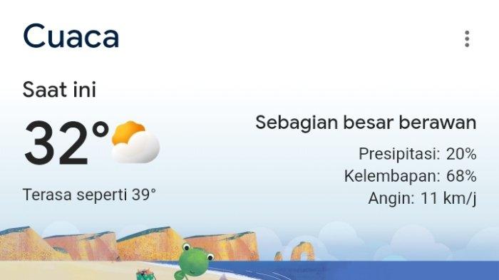 PANASNYA Cuaca Hari Ini, Terasa Seperti 39 Derajat Celsius, BMKG ...