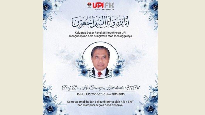 Profil Prof. Dr. Sunaryo Kartadinata, M.Pd, Duta Besar RI untuk ...