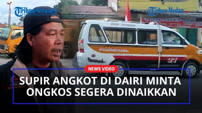 Keluhkan Nombok Setiap Hari, Supir Angkot di Kabupaten Dairi Minta ...