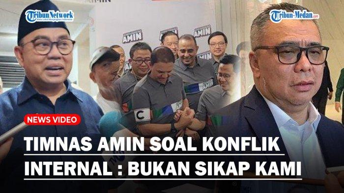 TIMNAS Amin Soal Konflik Internal Antara Ahmad Ali dan Sudirman Said ...