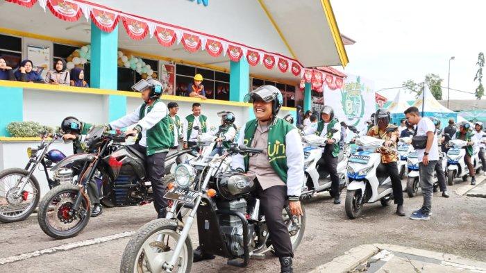 Motor Listrik PLN Diperkenalkan dalam Selebrasi dan Turing, Kapolres ...