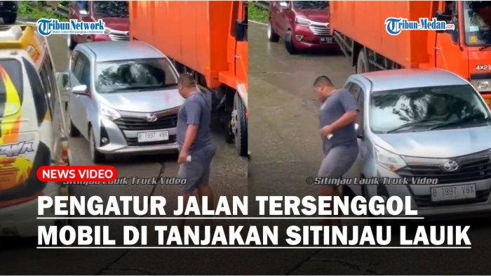 Mobil Ini Senggol Pengatur Jalan di Tanjakan Sitinjau Lauik Gegera Tak Sabar Menunggu - Tribun ...