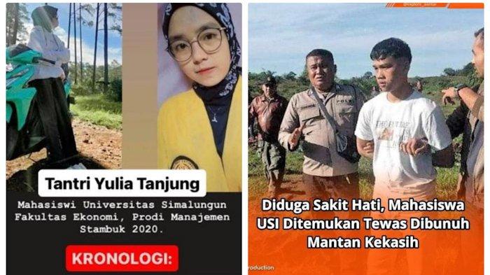 Kronologis Pembunuhan Mahasiswi USI di Sergai, Pelaku Pukul Batu Kepala Korban Hingga Tewas ...