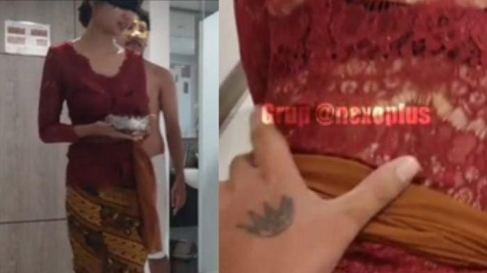 Icha Ceeby si Wanita Kebaya Merah Nangis Peluk Pacar Dengar Vonis, Pemeran Cinta Bertiga Ikut ...