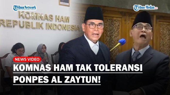 Tegas! Komnas HAM Minta Dugaan Pelanggaran Al Zaytun Diselesaikan Lewat Jalur Hukum - Tribun ...