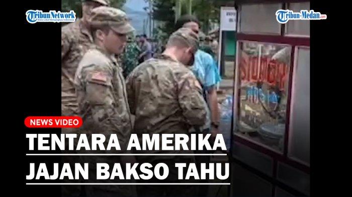 Momen Unik, Tentara AS Tampak Mengantre Jajan Bakso Tahu di Pinggir ...