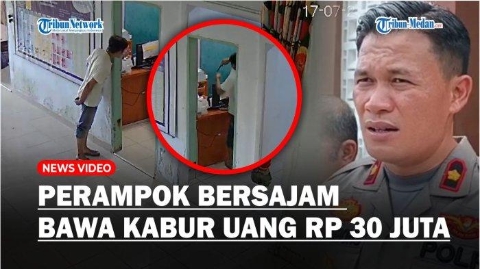 KOMPLOTAN Perampok Bersajam Bawa Kabur Uang Rp 30 Juta dari Kantor PNM Mekaar Belawan - Tribun ...