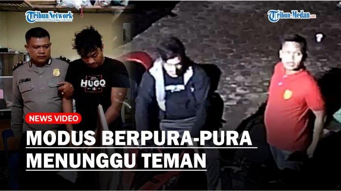 Wajahnya Terekam Cctv Saat Dua Pelaku Curanmor Beraksi Di Parkiran