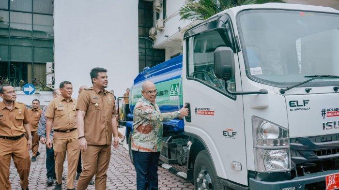 Dukung Pembangunan, PT Musim Mas Berikan CSR Tiga Unit Mobil Tangki Air ...