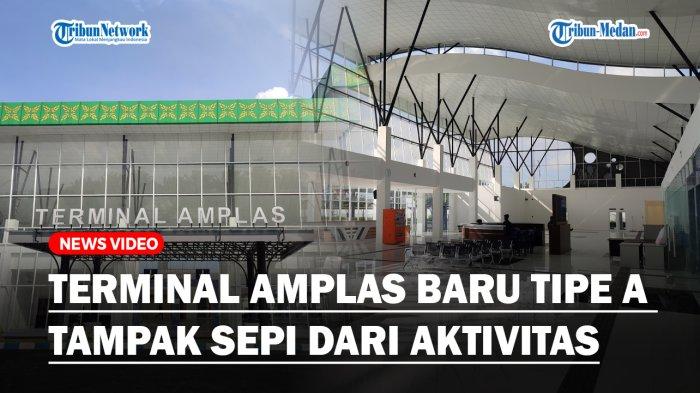 Terlihat Sepi dari Aktivitas, Ujicoba Terminal Amplas Baru Tipe A ...