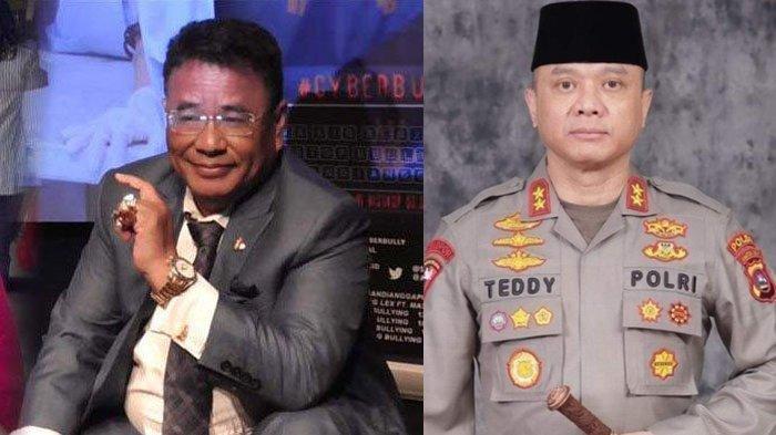 Hotman Paris Endus Adanya Konspirasi Dalam Kasus Teddy Minahasa, Perang Jenderal? - Tribun-medan.com