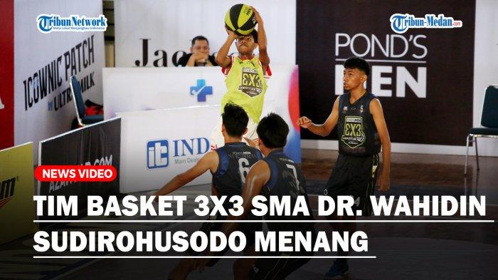 Tim Basket 3x3 SMA Dr. Wahidin Sudirohusodo Medan Menang 6-1 atas SMA Al-Azhar Medan - Tribun ...