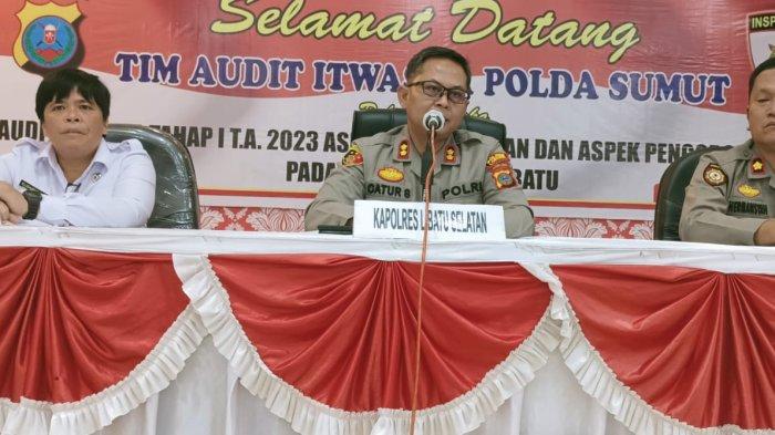 Tim Itwasda Polda Sumut Audit Kinerja di Polres Labusel - Tribun-medan.com