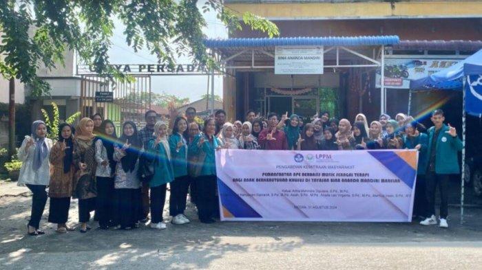 Tim PKM LPPM Unimed Kenalkan Alat Permainan Edukatif Berbasis Musik ...