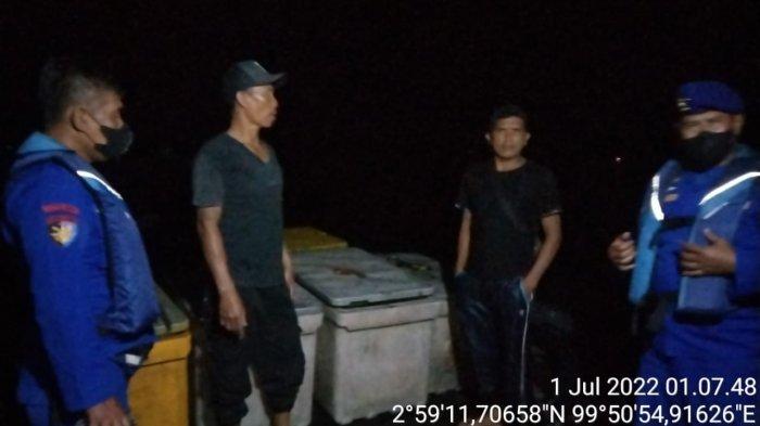 Antisipasi Masuknya Peredaran Gelap Narkoba Satpolair Polres Tanjungbalai Hentikan Kapal Nelayan ...