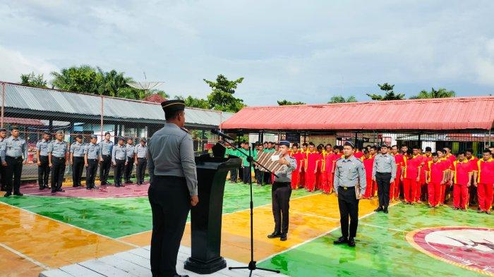 Tumbuhkan Nilai-Nilai Pancasila, Lapas Labuhan Bilik Gelar Upacara Hari ...