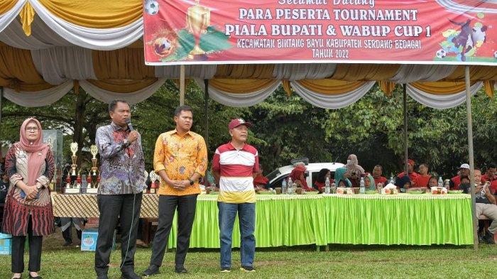 Gelar Tournamen Piala Bupati dan Wabup Cup U-12, Darma Wijaya: Pemkab Sergai Ingin Cari Bibit ...
