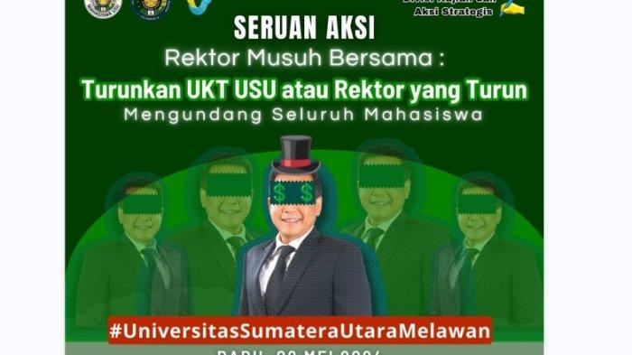 Uang Kuliah Naik, BEM USU akan Geruduk Biro Rektor Siang Ini - Tribun-medan.com
