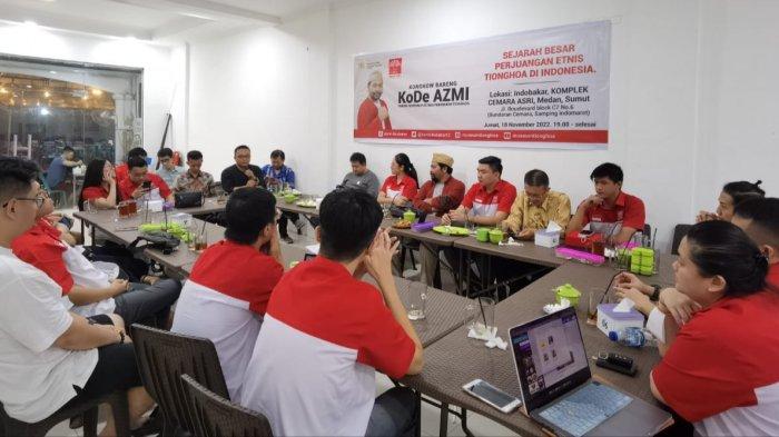 GEMA INTI Sumut Kongkow Santai Bareng KoDe Azmi Abubakar - Tribun-medan.com