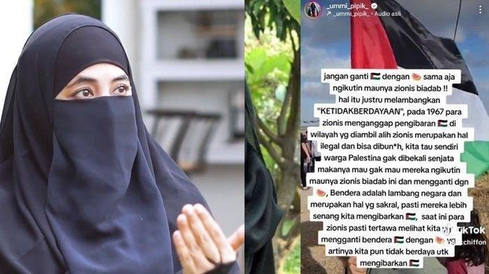 HEBOH Umi Pipik Larang Pakai Simbol Semangka Gantikan Bendera Palestina, Kena Skakmat Taqy Malik ...