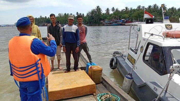 Sat Polairud Polres Tanjung Balai Kejar Kapal Tanpa Nama yang Memasuki Perairan Tanjung Balai ...
