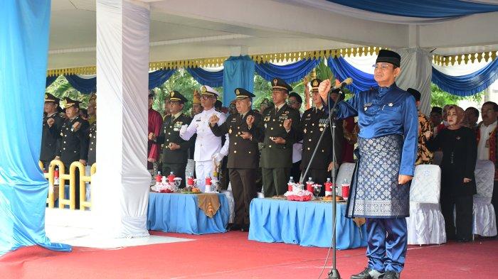 Upacara HUT ke-78 Kabupaten Deli Serdang, Pj Bupati: Melangkah Menuju Kejayaan Deli Serdang ...