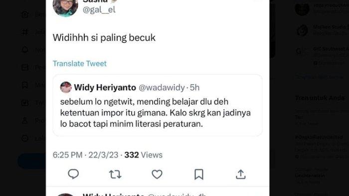 VIRAL Arogansi Pegawai Bea Cukai, Sebut Netizen Babu dan Banyak Bacot: Bacot Minim Literasi ...