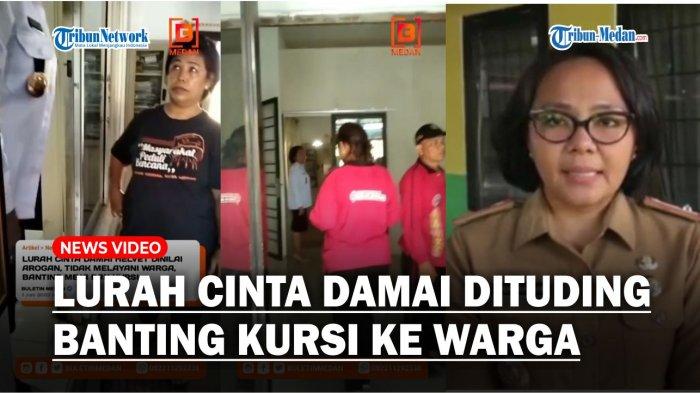 VIRAL Dituding Banting Kursi dan Tak Layani Warga, Lurah Cinta Damai Syena Siregar Beri ...