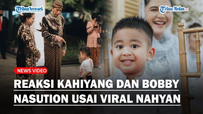 VIRAL Nahyan Pakai kaus Singlet, Begini Reaksi Kocak Bobby Nasution dan Kahiyang Ayu - Tribun ...