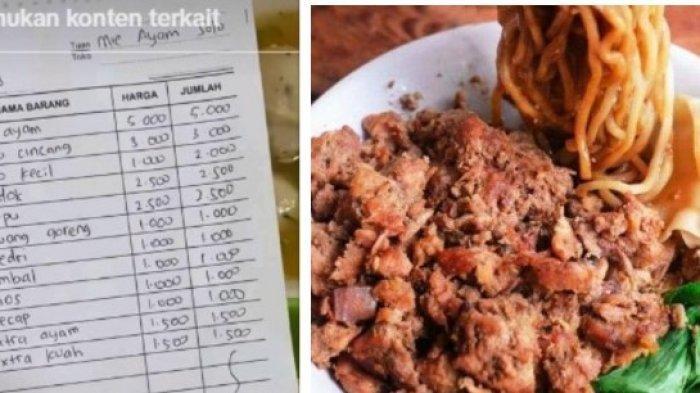 VIRAL Mie Ayam di Sukabumi Bikin Pembeli Syok Usai Sendok Garpu sampai Saosnya Kena Harga ...