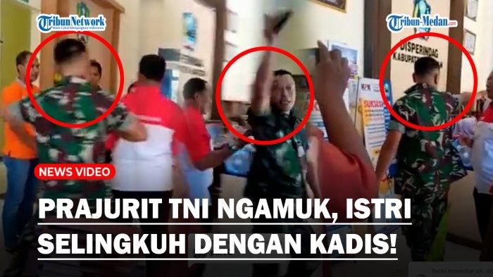 VIRAL Prajurit TNI Ngamuk Istri Selingkuh dengan ASN di Magetan, Suami Tegas Beri Pelajaran ...