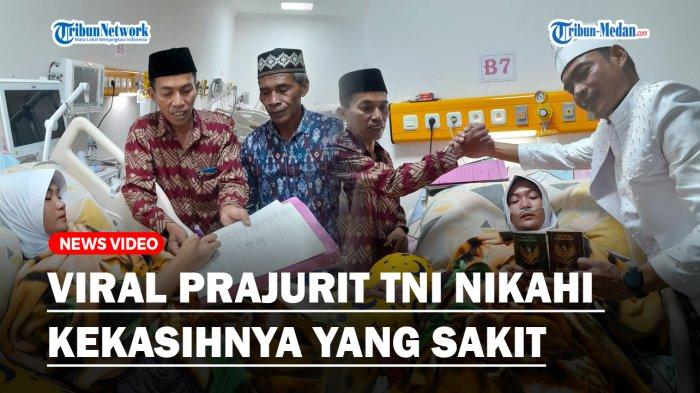 Viral Prajurit Tni Nikahi Kekasihnya Yang Sakit Ijab Kabul