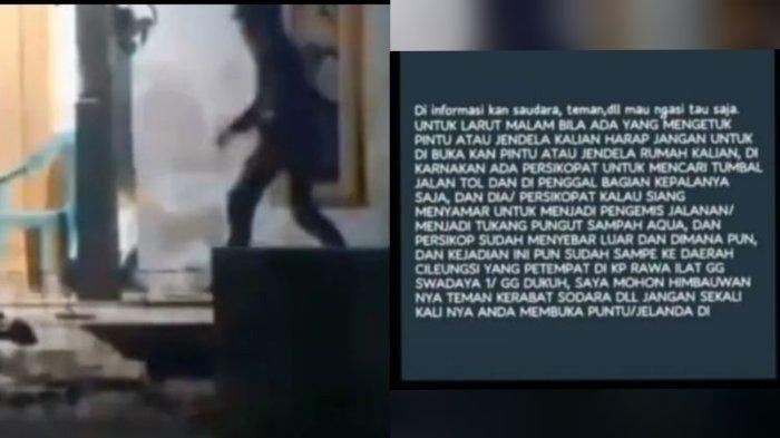 VIRAL Pria Berjubah Putih Tebar Ancaman, Warga Bogor Dibuat Takut ...
