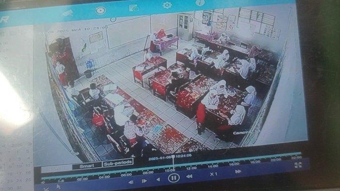 Kasus Siswa Dihukum Duduk di Lantai karena Nunggak SPP Diduga Di Setting, Beredar Rekaman CCTV ...