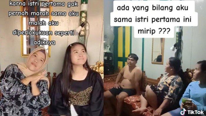 Viral Istri Muda Tinggal Seatap Dengan Istri Tua Akrab Bak Kakak Adik