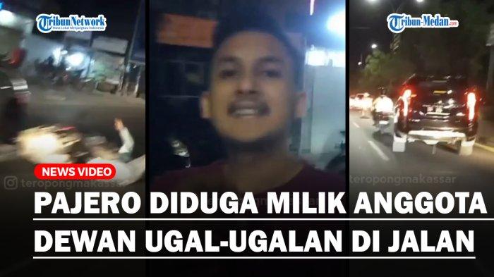 Viral Mobil Pajero Diduga Milik Anggota Dewan Ugal-ugalan di Jalan Hingga Tabrak Pengendara ...