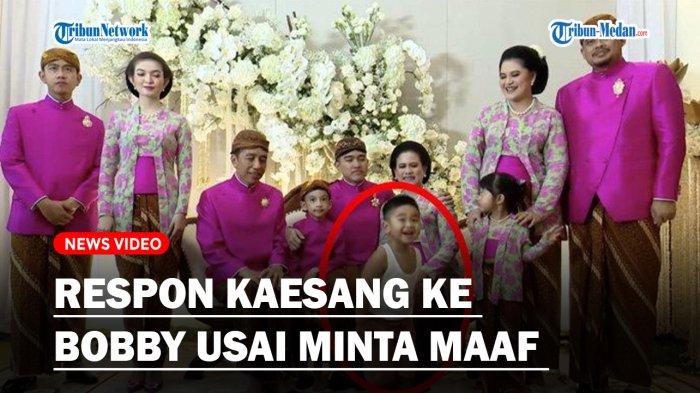 Viral Respon Kaesang ke Bobby Minta Maaf Gegara Al Nahyan Pakai Singlet - Tribun-medan.com