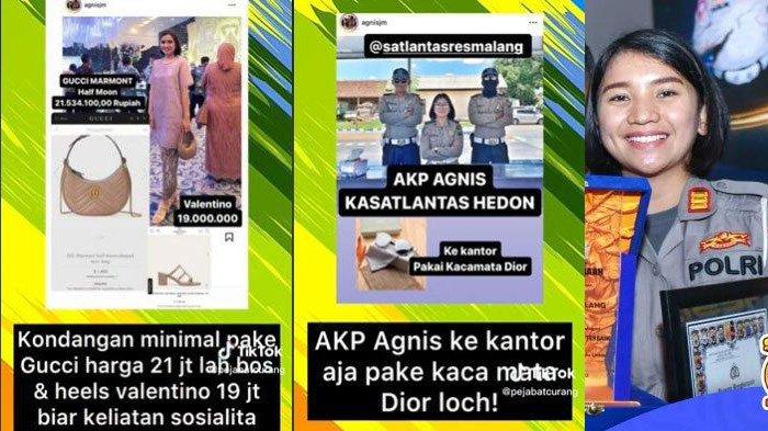 AKHIRNYA Propam Polri Periksa AKP Agnis Juwita Manurung - Viral di Media Sosial Pamer Barang ...