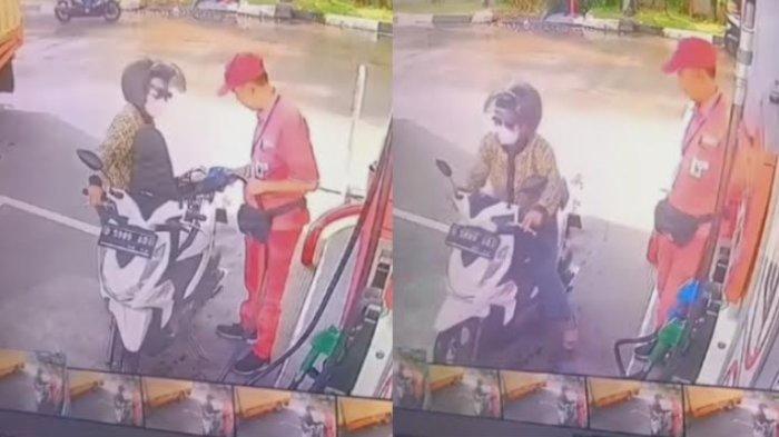 Viral Emak-emak Langsung Kabur setelah Isi BBM di SPBU, Pura-pura ke ATM tapi Tidak Kembali ...
