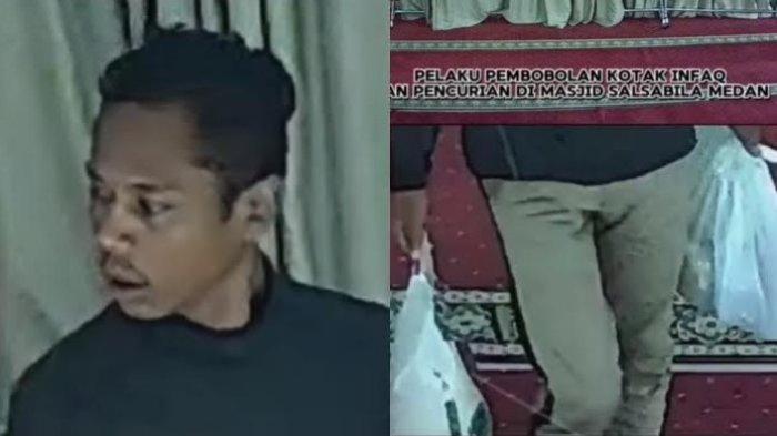 Viral Pria Bobol Kotak Infak di Masjid Salsabila Medan, Sembako untuk Fakir Miskin Ikut Dibawa ...