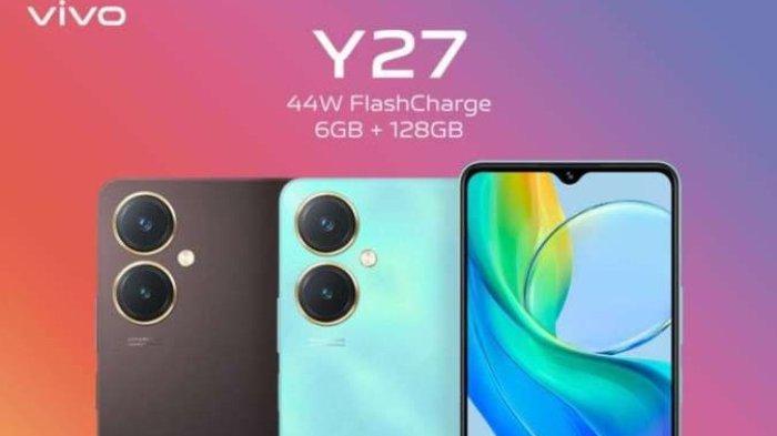 HP Vivo Y27 Dibanderol dengan Harga Rp 2 Jutaan, Berikut Spesifikasinya - Tribun-medan.com