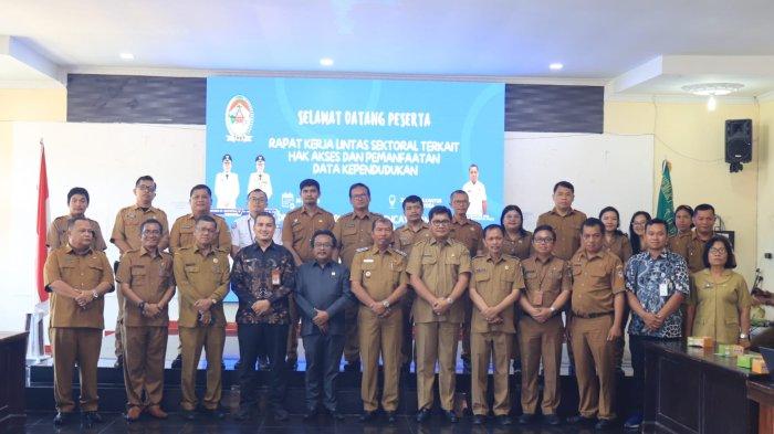 Wabup Toba Resmi Buka Rapat Kerja Lintas Sektoral terkait Pemanfaatan Hak Akses Data di Kab ...