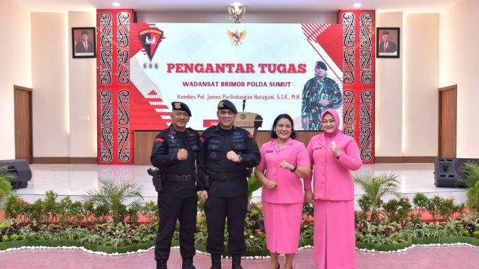 Dansat Brimob Polda Sumut Pimpin Kegiatan Penghantar Tugas Wadansat Emban Jabatan Baru - Tribun ...