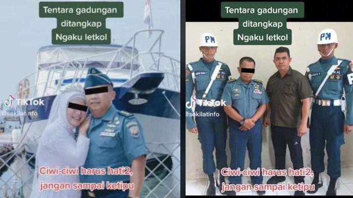INILAH Wajah Asli Pria Ngaku TNI Pamer Pangkat Letkol, Pose dengan ...