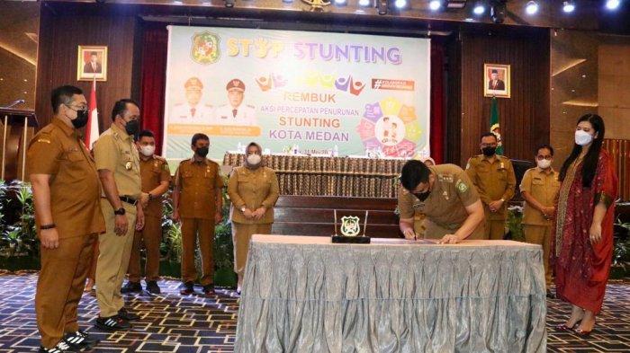 Pemko Medan Anggarkan Dana Rp 198,1 Miliar untuk Program Penurunan Stunting di Medan - Tribun ...