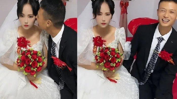 Pengantin Wanita Tampak Tak Bahagia Di Pernikahan Reaksinya Saat