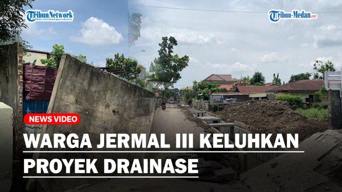 Warga Jermal III Keluhkan Proyek Drainase Tak Kunjung Selesai, Akibatkan Jembatan Rumah Warga ...